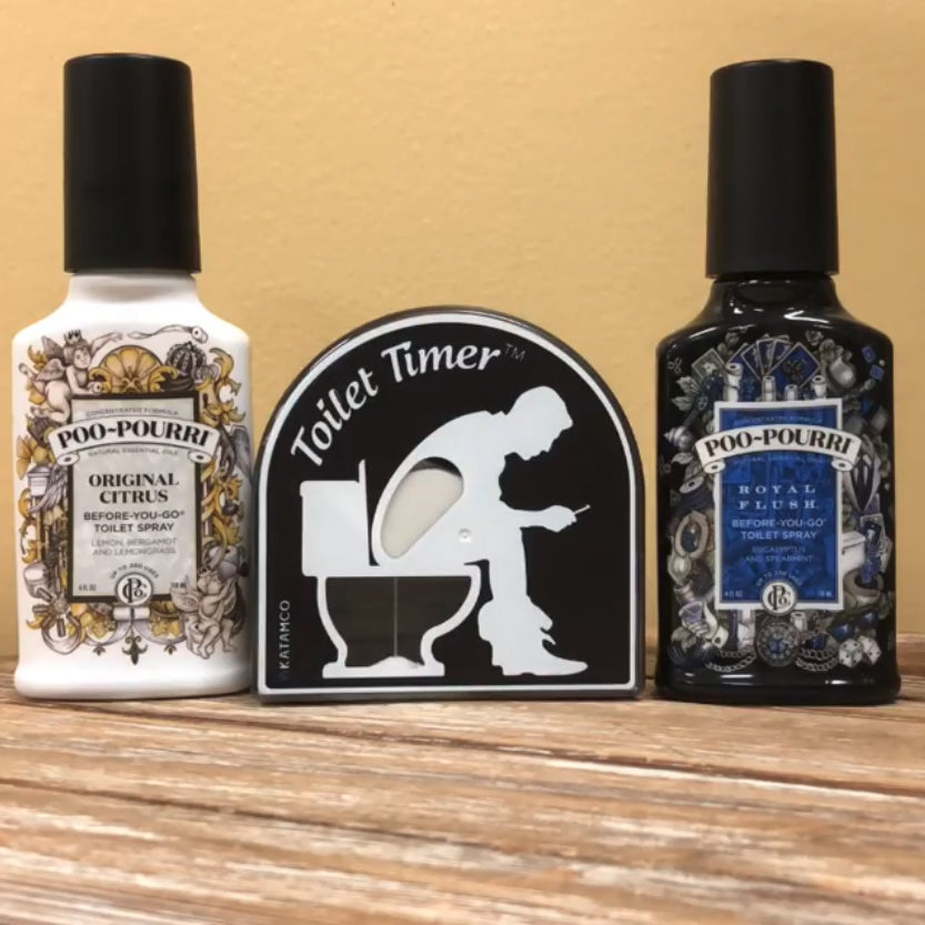 Top 10 Reasons the Toilet Timer and Poo-Pourri Are a Perfect Pair ...
