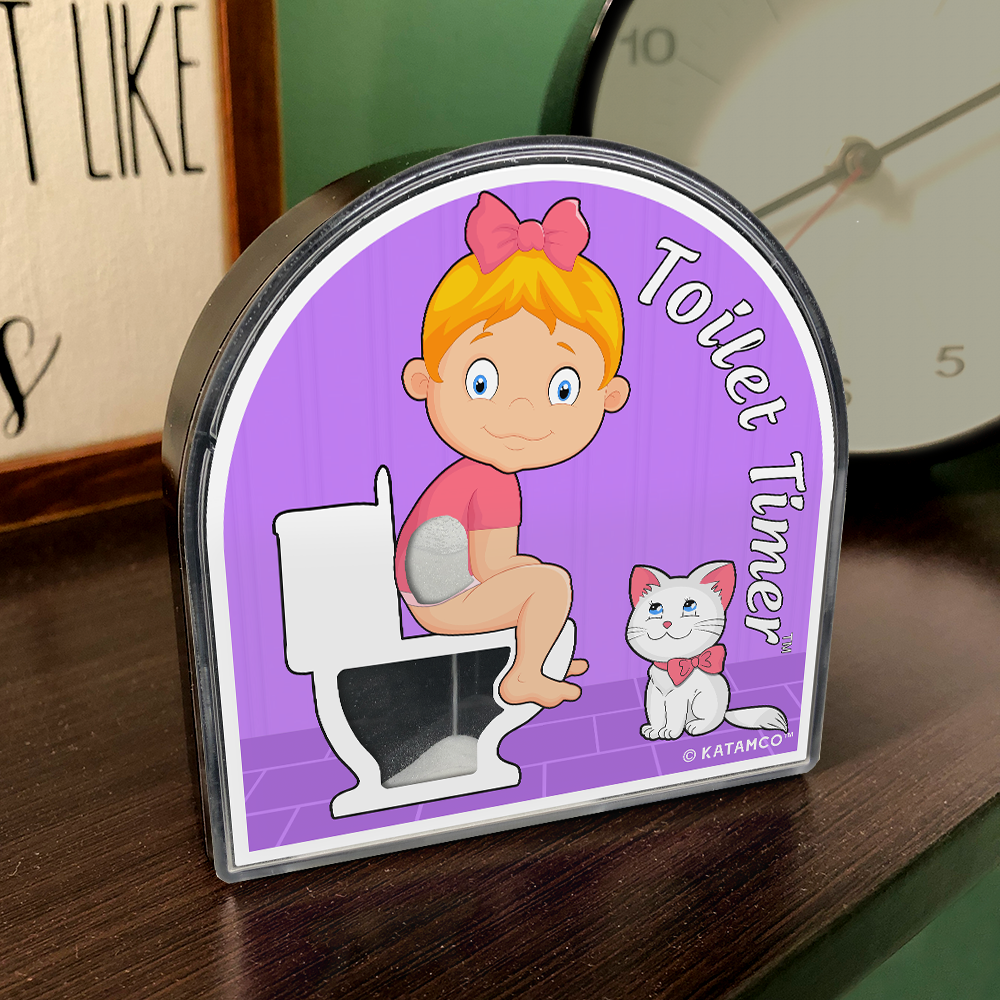 Toilet Timer for Kids (Girl) – Katamco, LLC